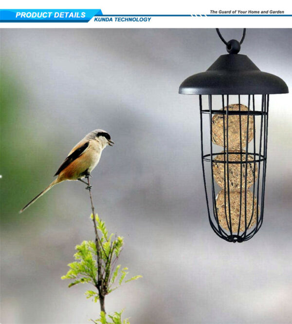 Metal Tube Fat Ball Bird Feeder-KDBF043 - Hangzhou Kunda Technology Co ...